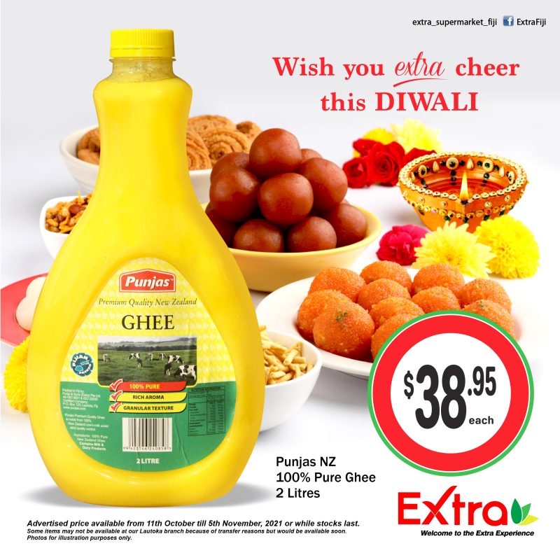 Punjas NZ 100% Pure Ghee 2 Litres - Extra Supermarket