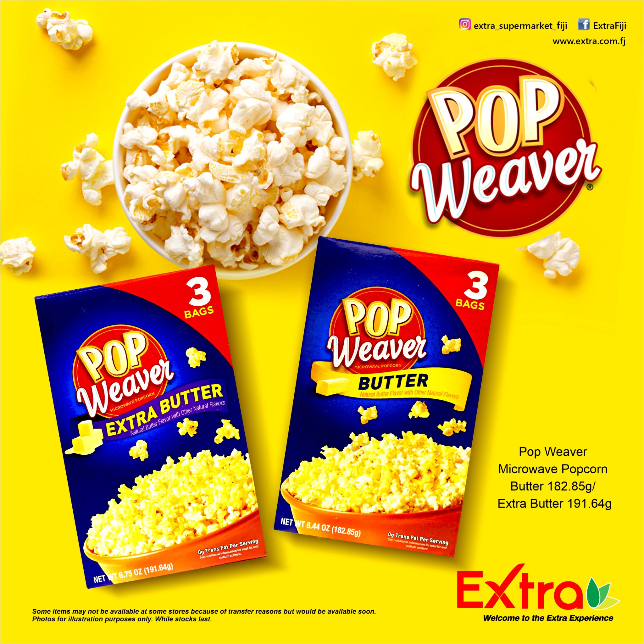 Pop Weaver Pop Corn - Extra Supermarket