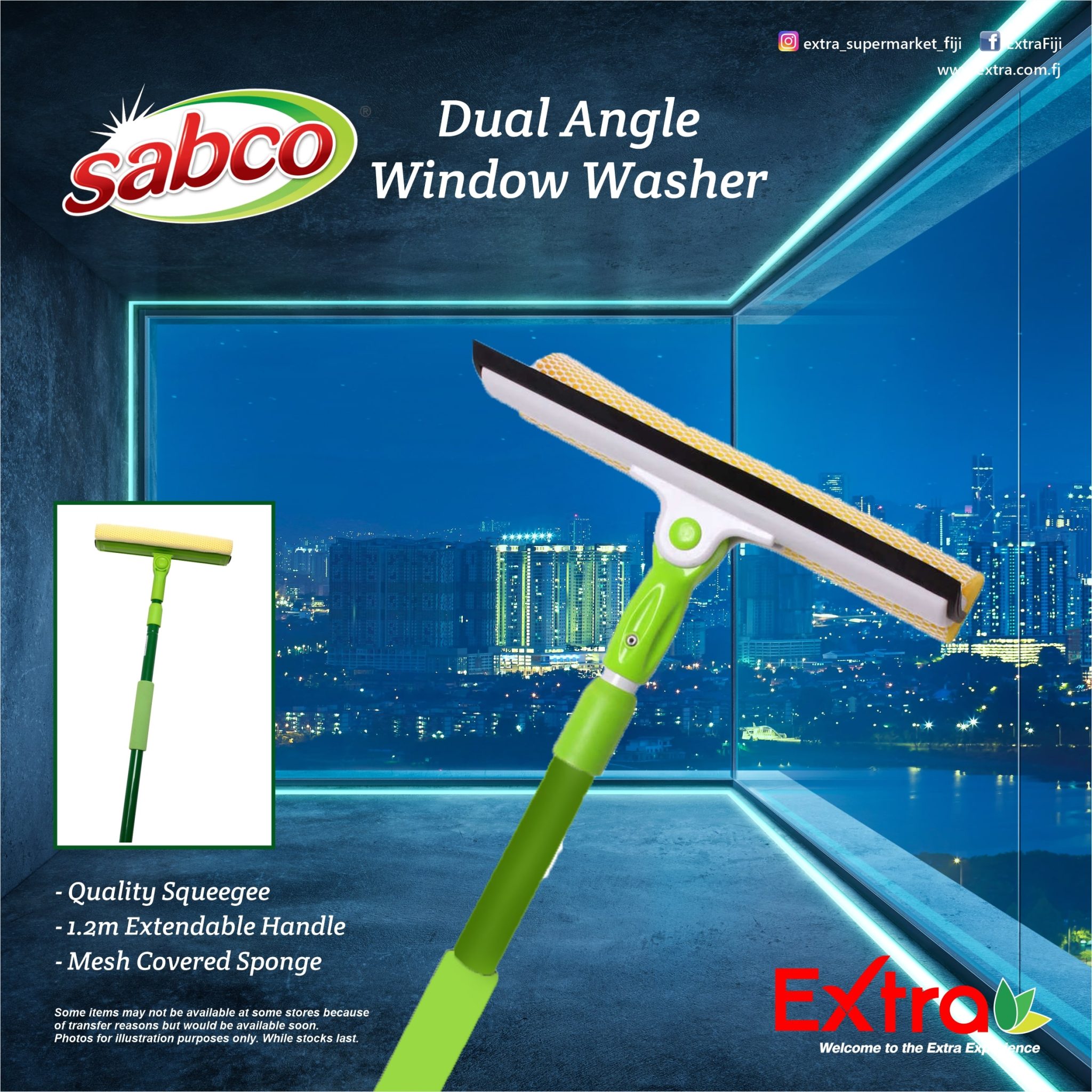 Sabco Dual Angle Window Washer - Extra Supermarket