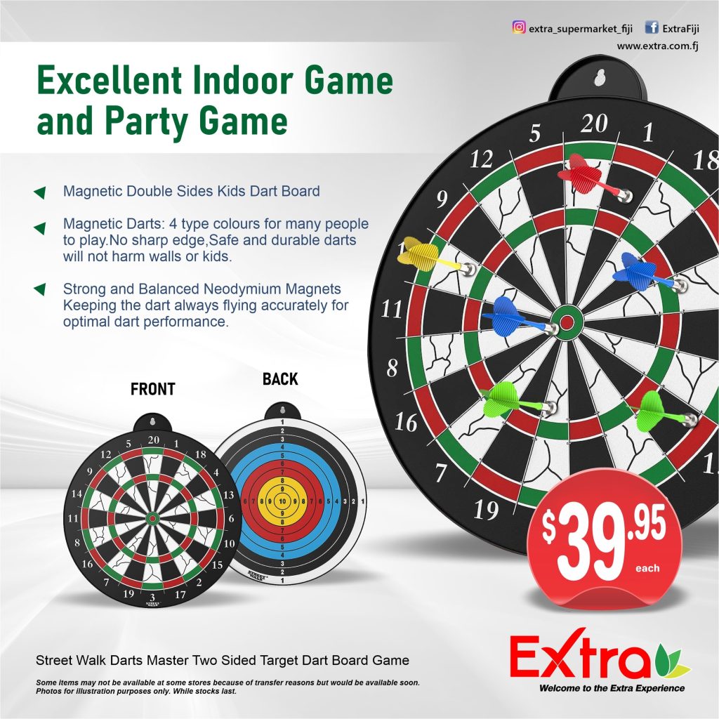 Street Walk Darts Master Two Sided Target - Extra Supermarket