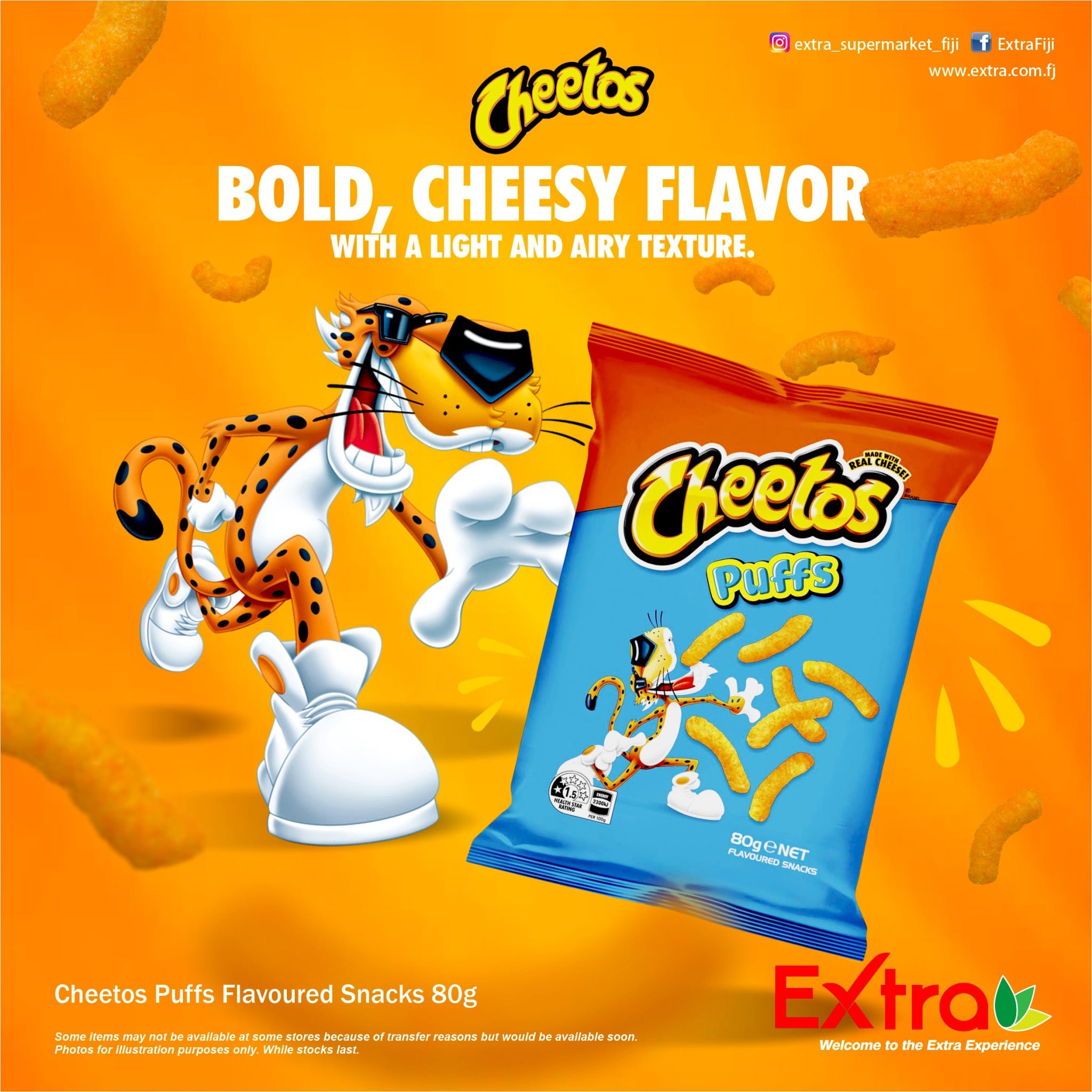 Cheetos Puffs 80g - Extra Supermarket