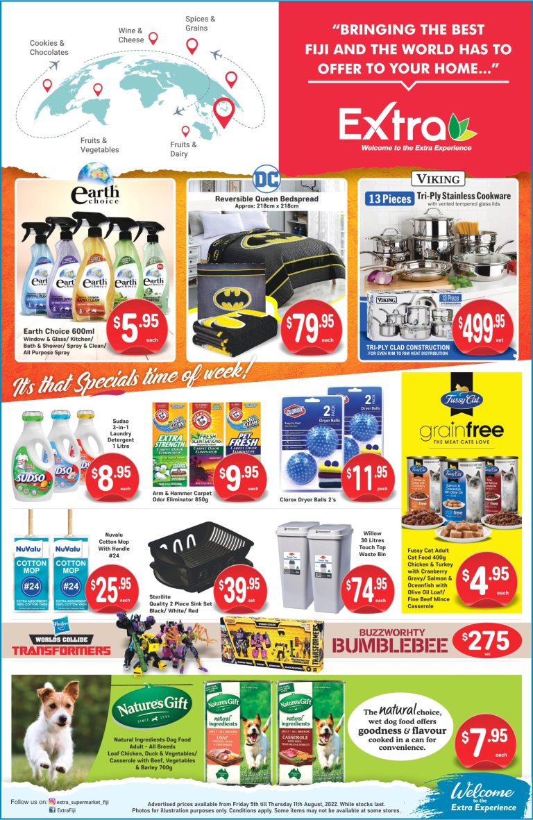 05-08-2022 Extra Supermarket Specials - Extra Supermarket