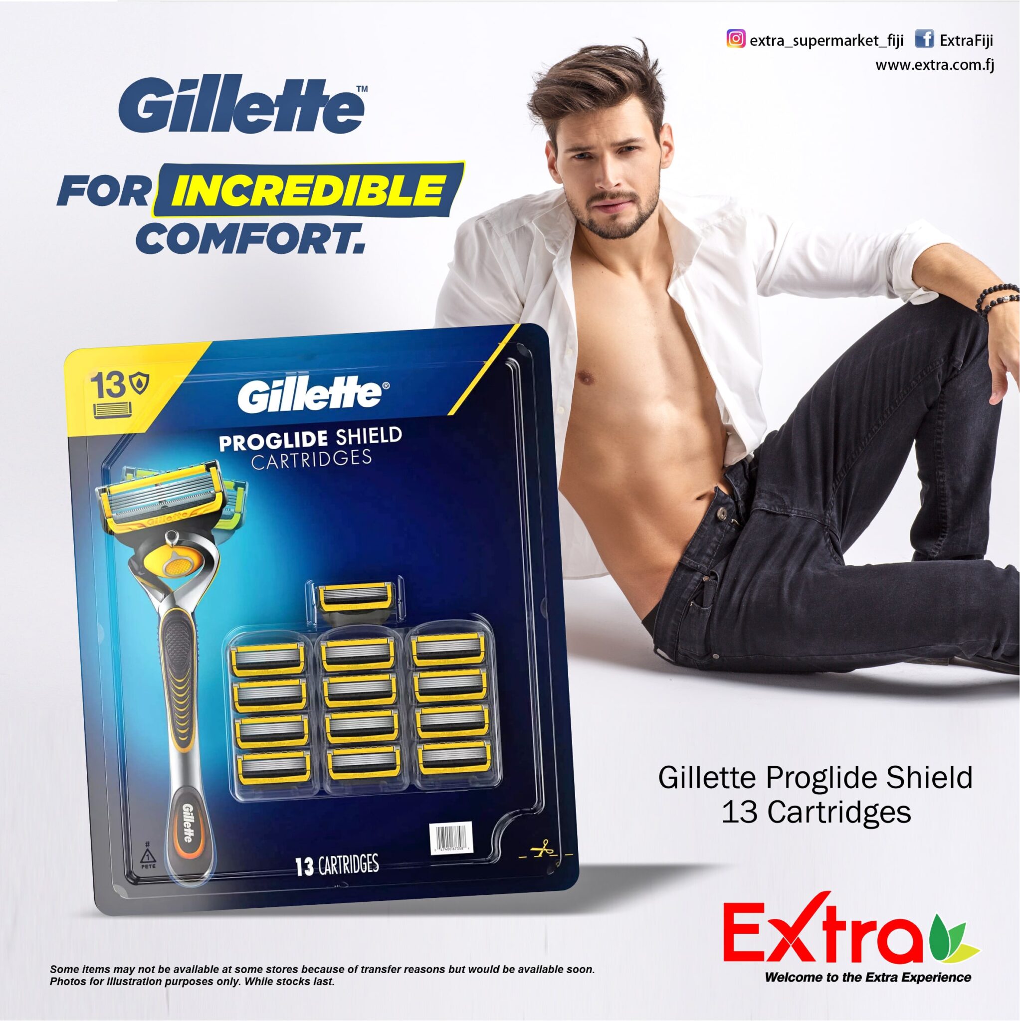 gillette proglide shield cartridges - Extra Supermarket